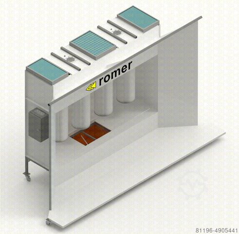 Кабина за прашкасто лакирање
ROMER Kabina do malowania proszkowego