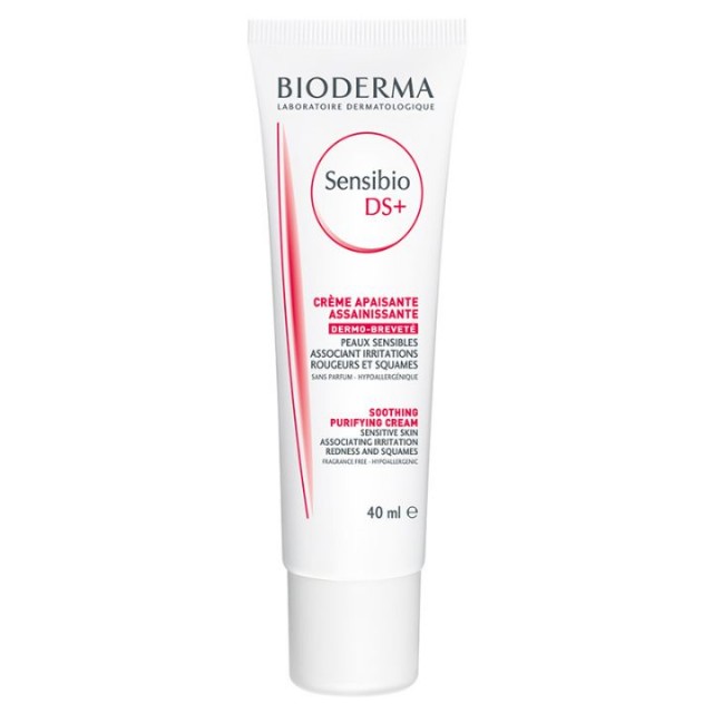 BIODERMA SENSIBIO DS+ krema za kožu sklonu crvenilu i perutanju, 40ml