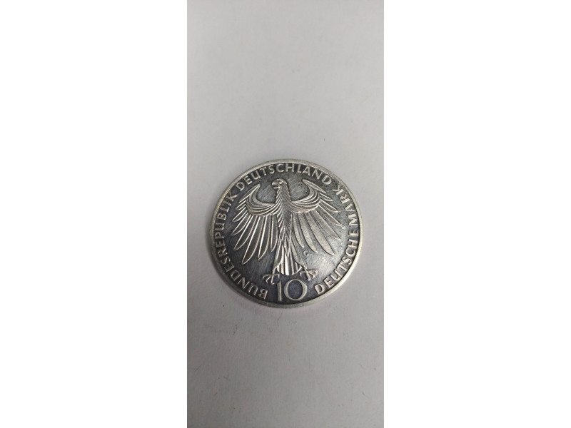 10 MARK 1972 SREBRO