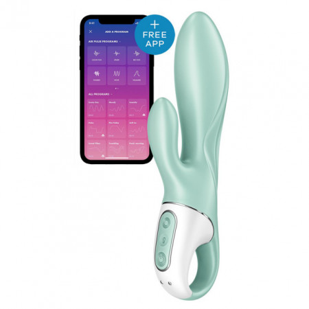 Multifunkcionalni Vibrator | SATISFYER AIR PUMP BUNNY 5 CONNECT APP MINT