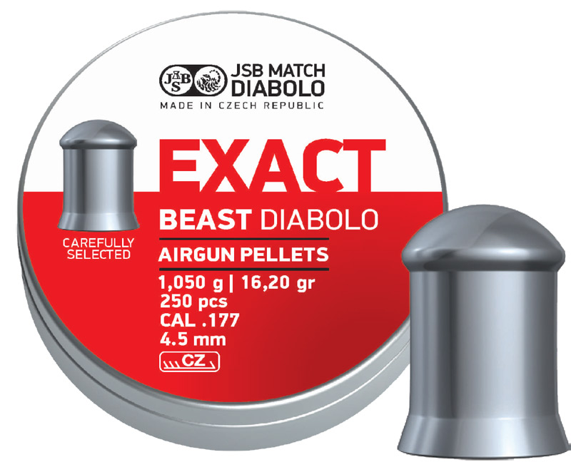 DIJABOLA JSB EXACT BEAST 4.5MM 1/250