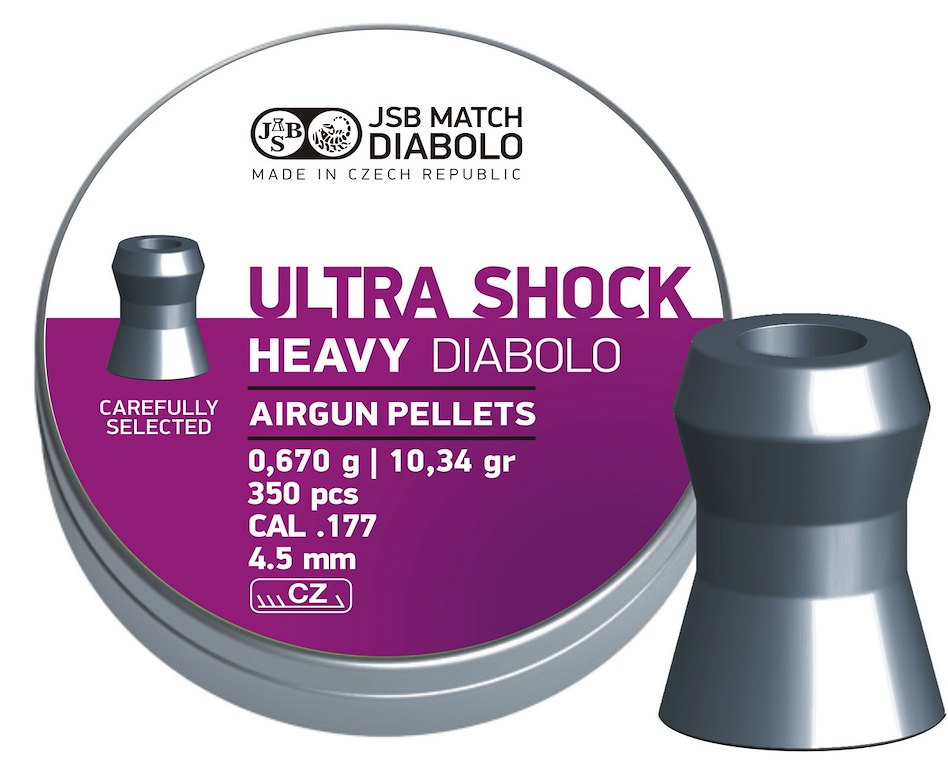 Dijabola JSB Ultra Shock Heavy 4.5mm 1/350