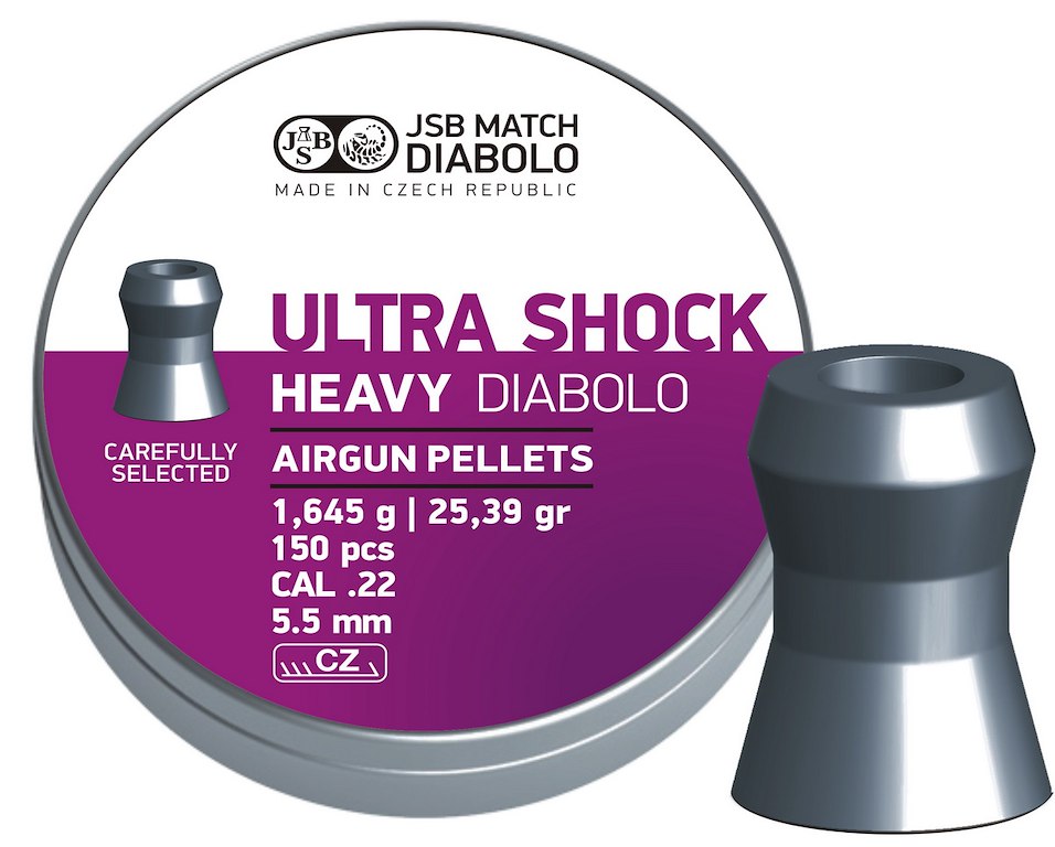 Dijabola JSB Ultra Shock Heavy 5.5mm 1/150