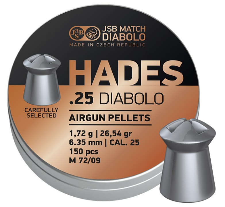 DIJABOLA JSB HADES 6.35MM 1/150