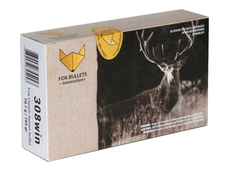 METAK FOX BULLETS 308 WIN 10,7G