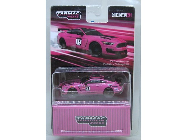 1:64 tarmac ford mustang GT4