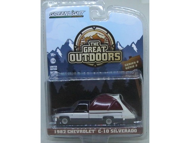 1:64 greenlight chevrolet C-10 silverado