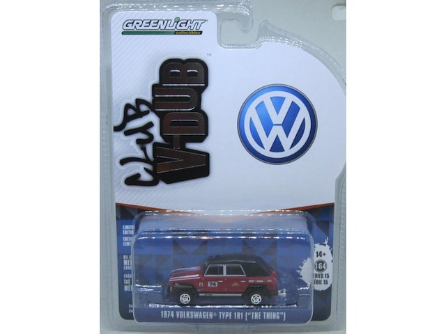 1:64 greenlight VW type 181