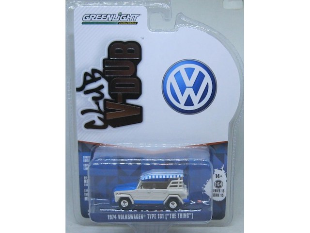 1:64 greenlight VW type 181