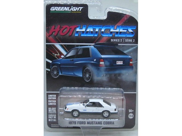 1:64 greenlight ford mustang `79 cobra