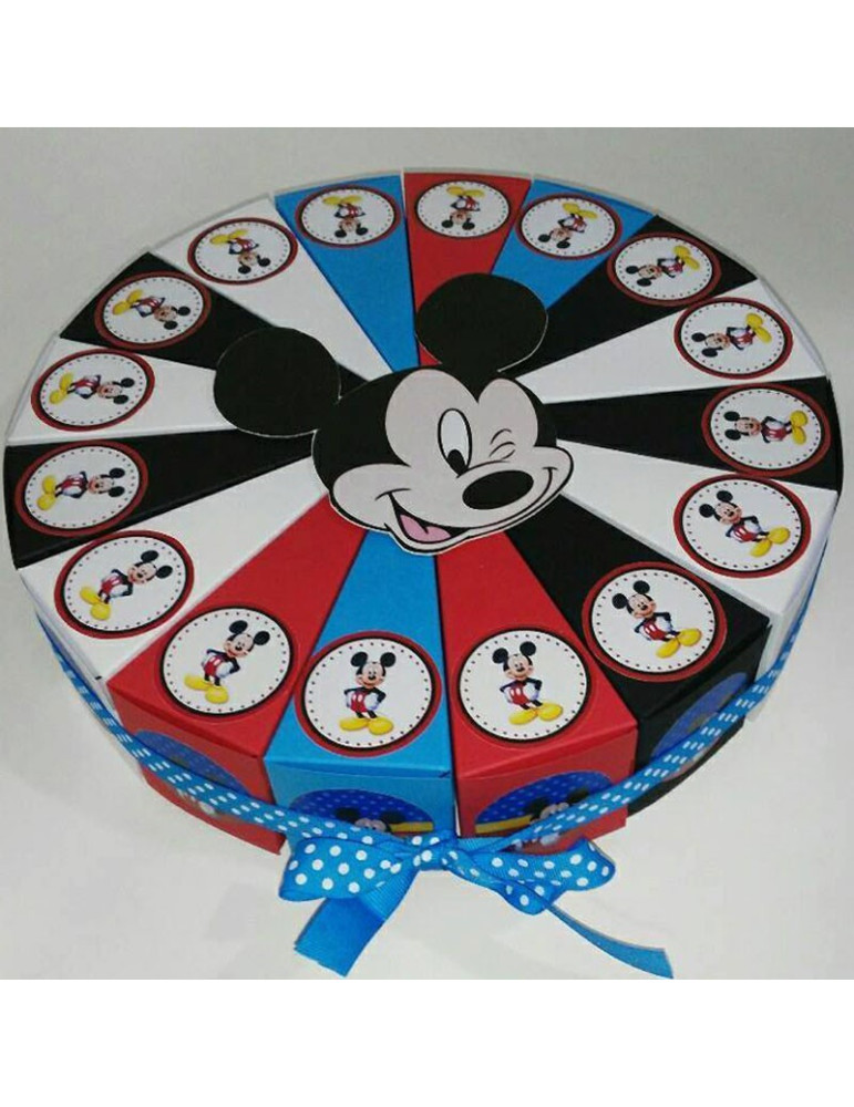 Miki Maus torta od kartona