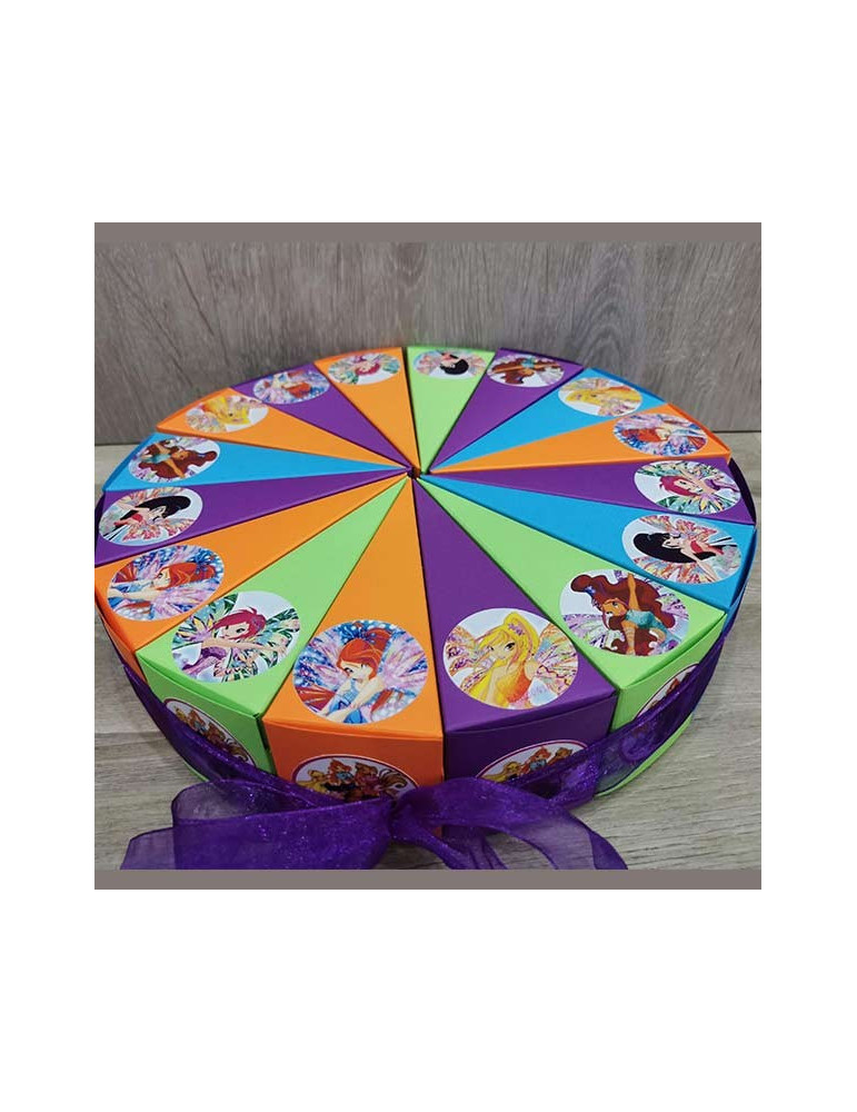 Winx vile torta od kartona