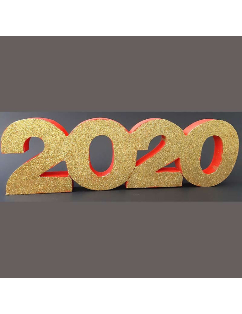 Dekorativni novogodisnji broj 2020
