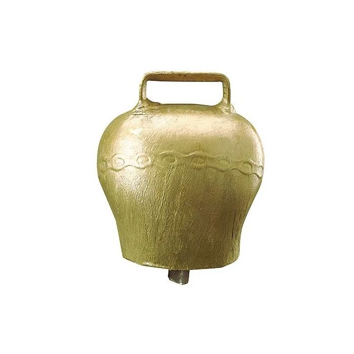 Čelično zvono, oblo, boja bronze, visina 60 mm