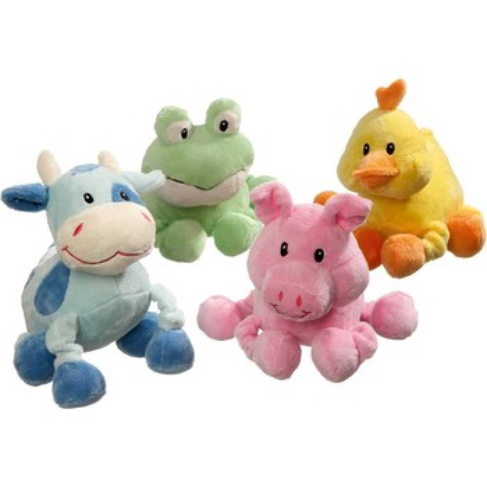 Flamingo Plush Duck+Pig+Frog+Chicken 16cm