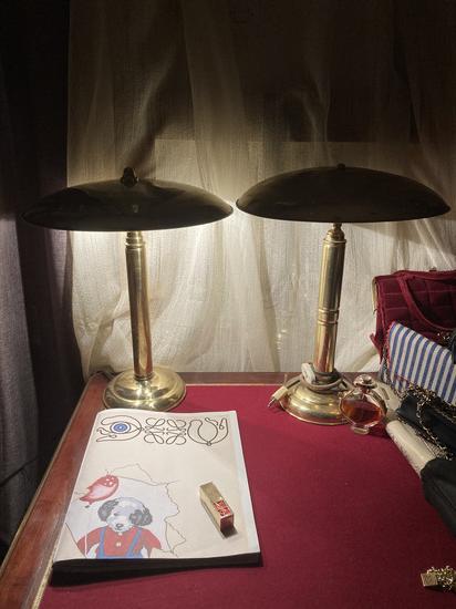 Art Deco par mushroom lampi