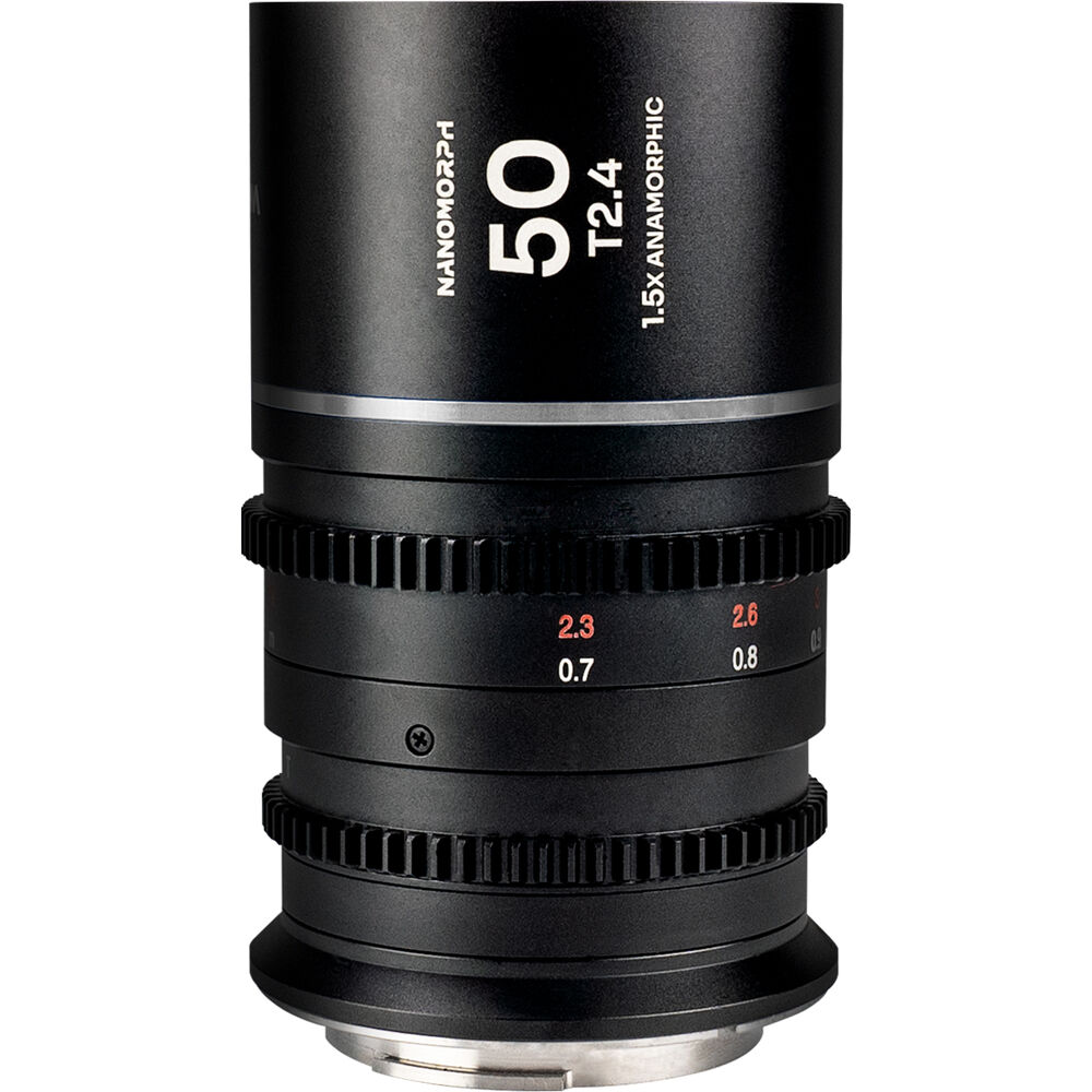 Laowa Nanomorph 50mm T2.4 1.5x S35 Anamorphic (Sony E, Canon RF, Fuji X, m43, ARRI PL & Canon EF) Silver Flare model