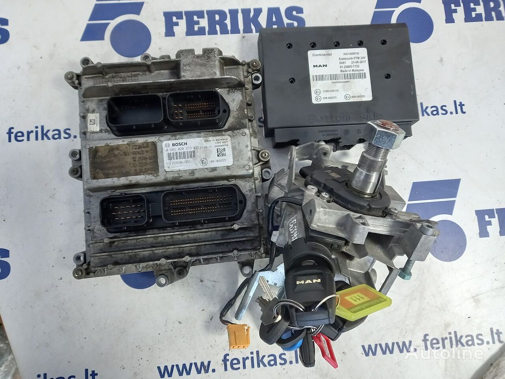 MAN D2676 EURO 6 ECU užvedimo komplektas, spyna su raktu brava za paljenje za MAN tegljača