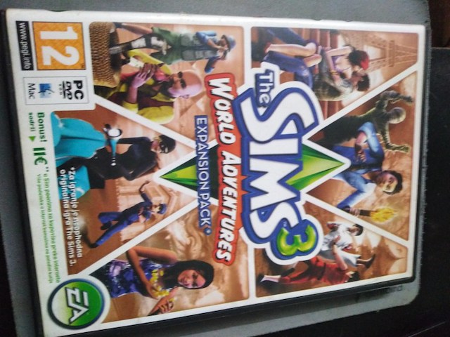 Sims 3 World Adventures ekspanzija za PC