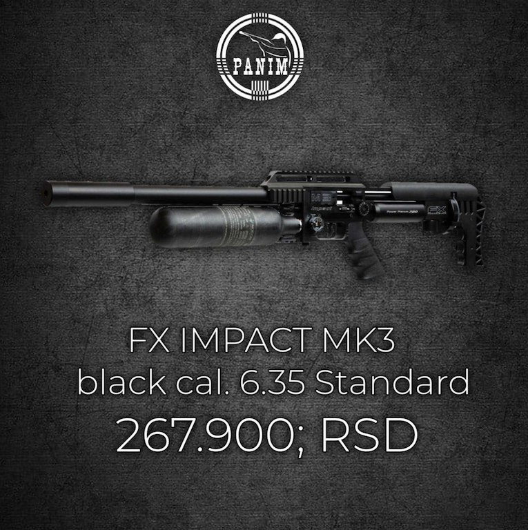 FX Impact MK3 Crni 6.35mm Standard