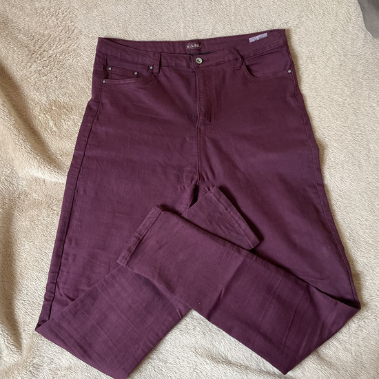 ZENSKE PANTALONE-BORDO