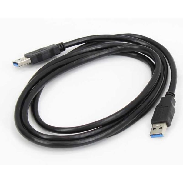 E-GREEN Kabl 3.0 USB A - USB 3.0 A M/M 1.8m crni