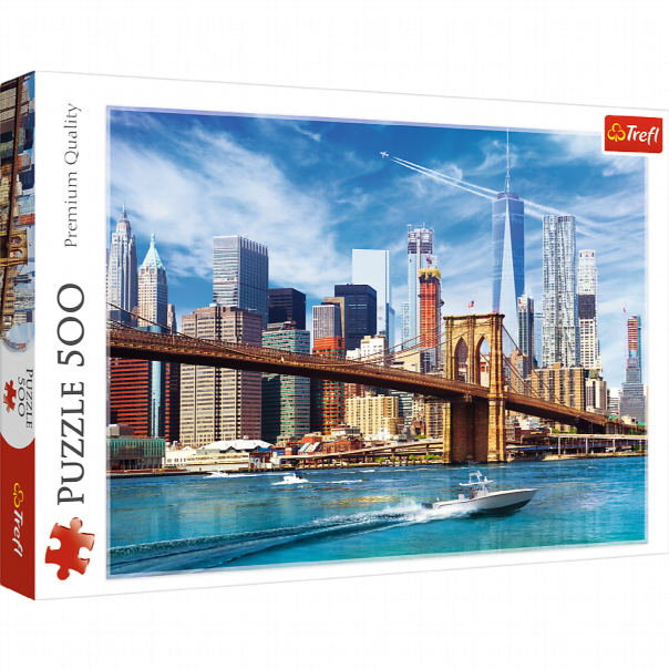 TREFL Puzzle Panorama Njujorka - 500 delova