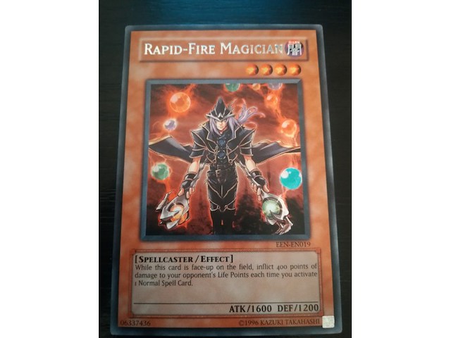 Yu-GI-OH!- Rapid-Fire Magician   (Rare)