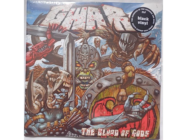 GWAR  -  2LP  THE  BOOD  OF  GODS ( Novo !!!)