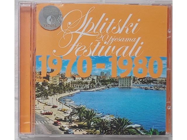 VARIOUS  -  SPLITSKI  FESTIVALI  1970 - 1980