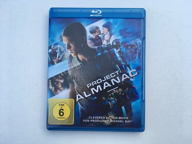 Project Almanac original blu-ray