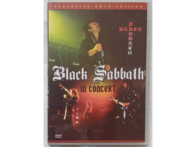 BLACK  SABBATH  -  IN  CONCERT