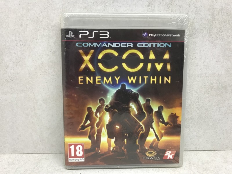 XCOM Enemy Within COMMANDER Edition - PS3 igra / NOVO