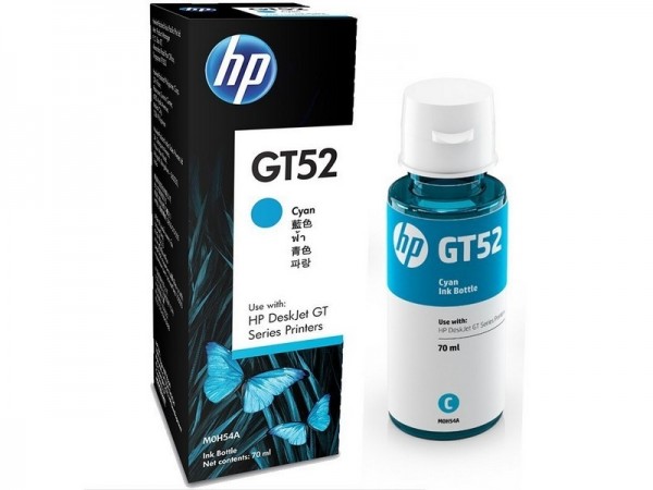 HP GT52 Cyan Original Ink Bottle- Cronos (M0H54AE)