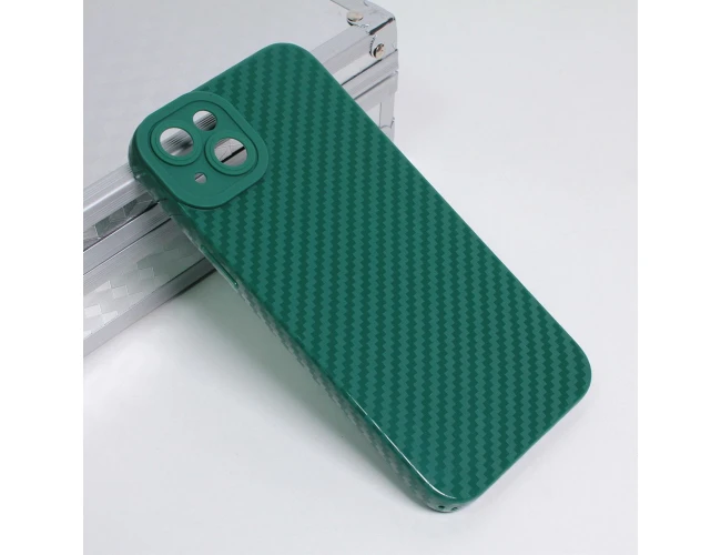 3G Silikon Line tamno zelena zaštitna maska za mobilni iPhone 14 Plus 6.7