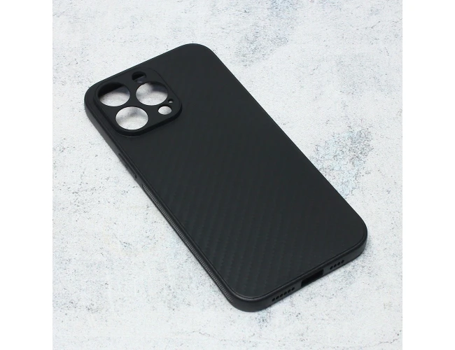 3G Carbon fiber crna zaštitna maska za mobilni iPhone 14 Pro 6.1