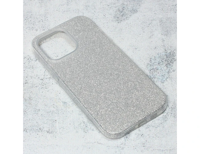 3G Crystal Dust srebrna zaštitna maska za mobilni iPhone 14 Pro 6.1