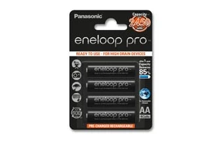 Panasonic Eneloop PRO(BK-3HCDE/4BE) 4 punjive baterije AA