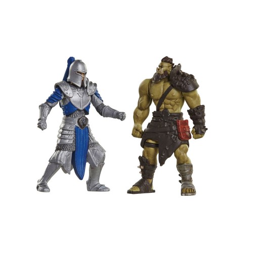 Warcraft Mini Figure 2-Pack Alliance Soldier vs. Horde Warrior 6 cm