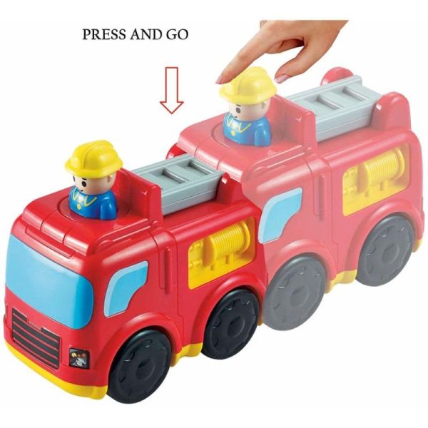 INFUNBEBE IGRACKA ZA BEBE PRESS N GO FIRE ENGINE