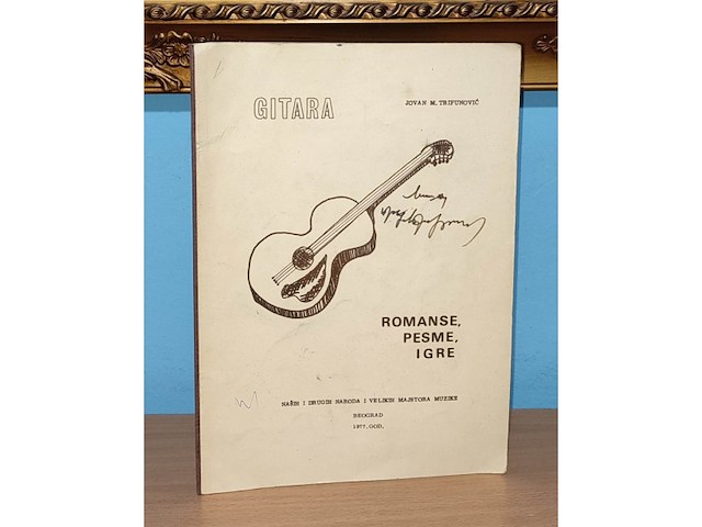 GITARA romanse pesme igre Jovan Trifunović