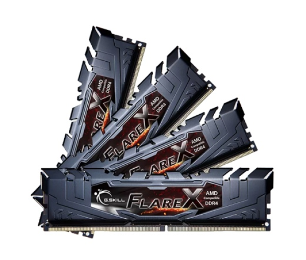 G.SKILL Flare X DDR4 3200MHz CL16 32GB Kit4 (4x8GB) AMD