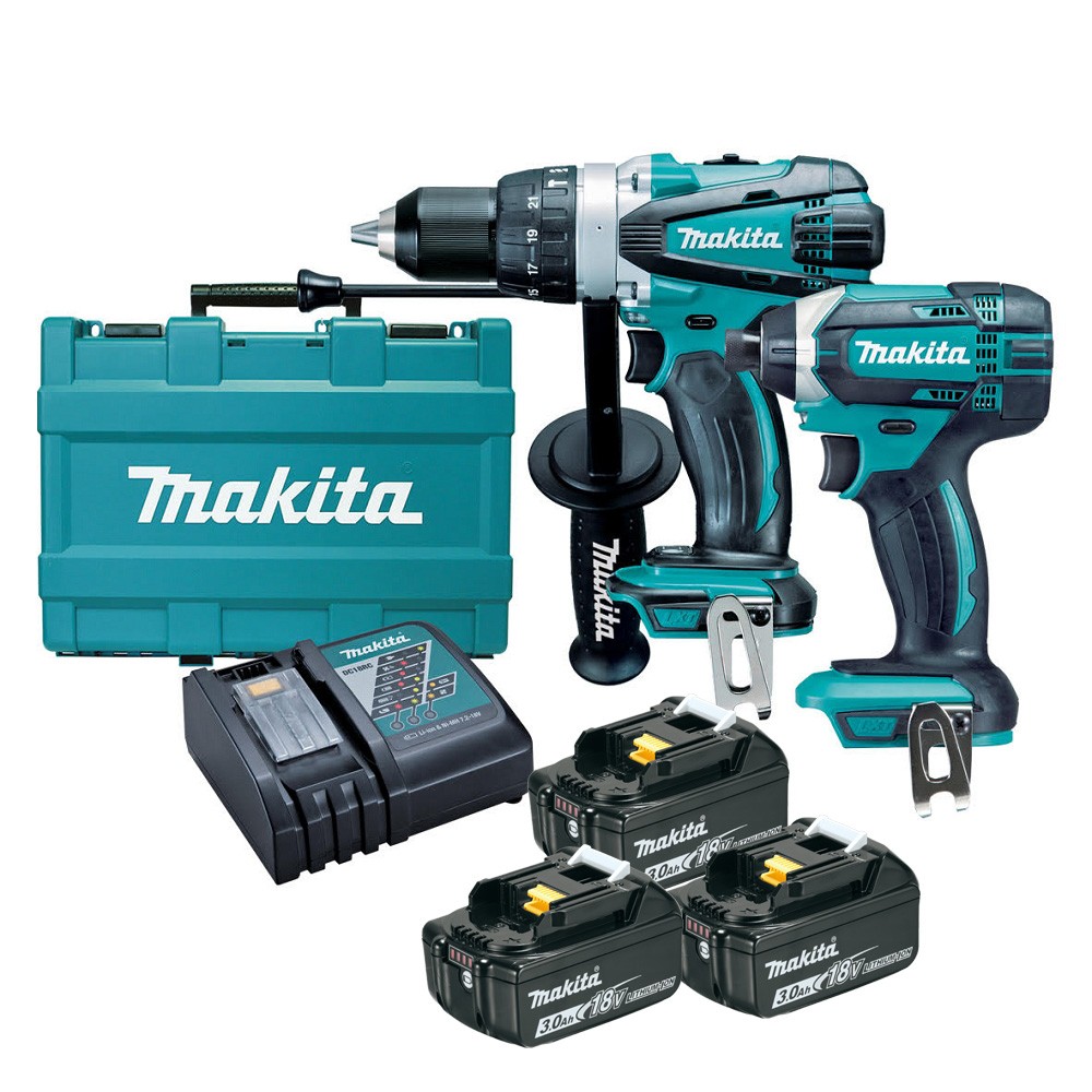 Set DLX2145X1 DHP458, DTD152 18V 3.0Ah MAKITA