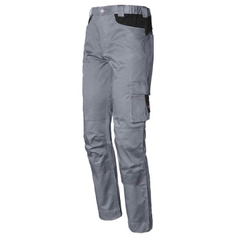 ISSA radne pantalone Stretch zimske klasičan kroj sive 08731W