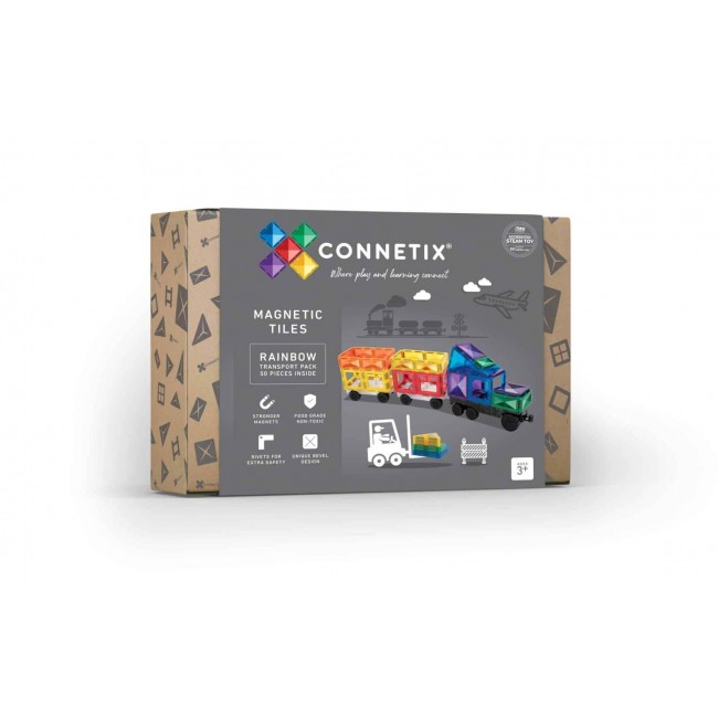 Connetix - Rainbow Transport Pack 50 delova