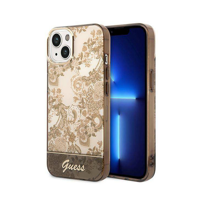 Maska Guess Hc IML Electro Cam TDJ za iPhone 14 6.1 zlatna (GUHCP14SHGPLHC)