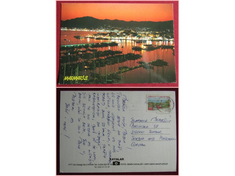 R/3 Razglednica - Marmaris, Turska