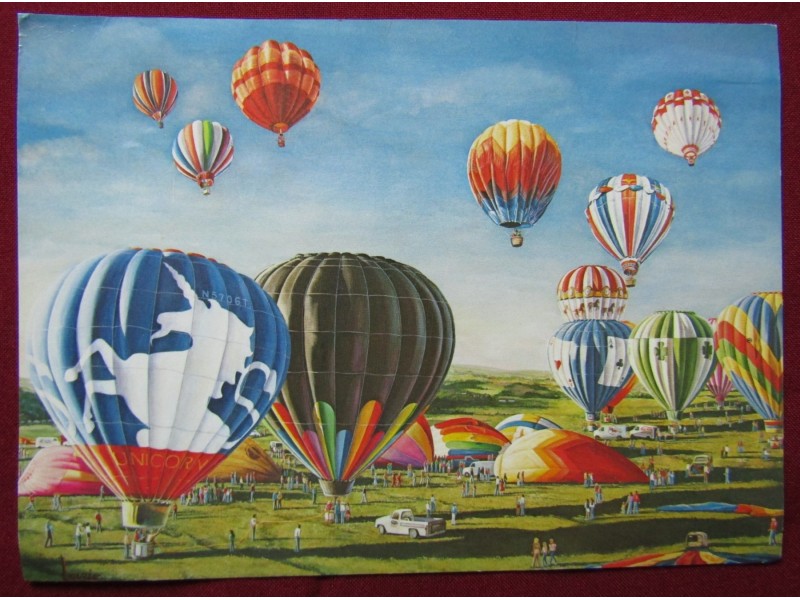 R/1 Velika Razglednica - Leteći Baloni