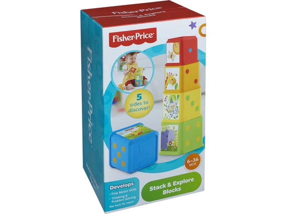 Fisher Price Kocke sa slikama CDC52