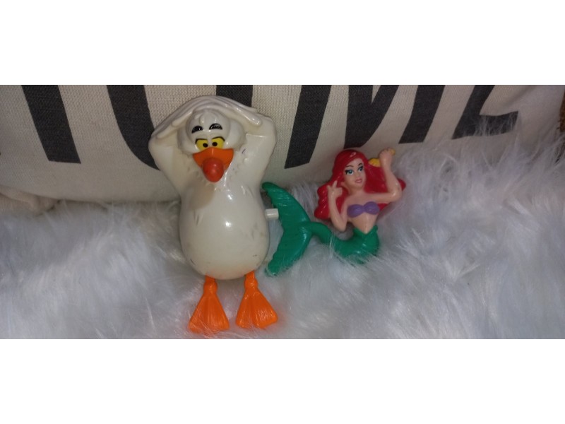 LOT Mala sirena Disney - sirena i galeb